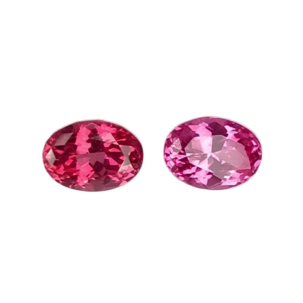 Pink Spinel pair 2.04 ct Pspin136 - GEMWORLD LTD