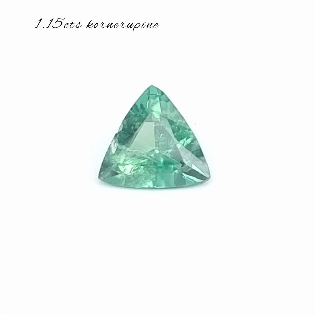 1.15 cts Kornerupine Trilliant FSpin0013 - GEMWORLD LTD