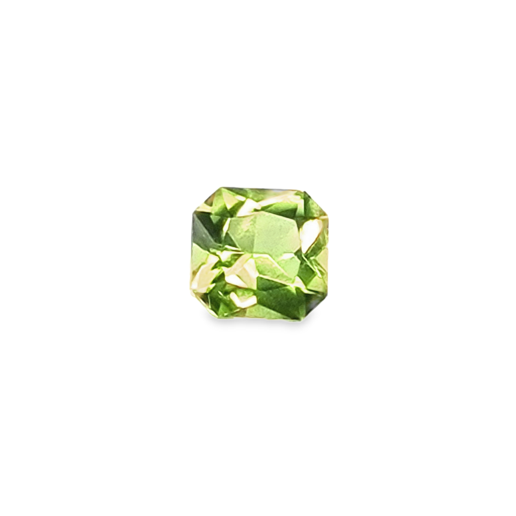 2.2ct Peridot Radiant cut Peri 12 - GEMWORLD LTD