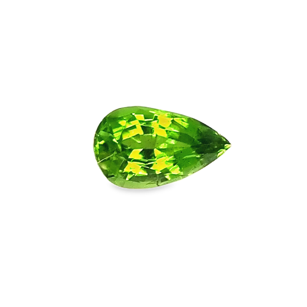 3.94ct Peridot Pear Shape Peri27 - GEMWORLD LTD